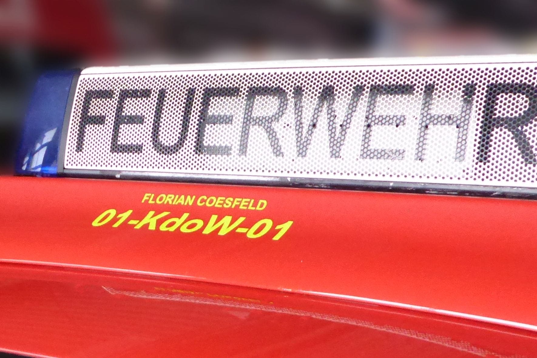 Feuer Holtwicker Straße - Feuerwehr Coesfeld